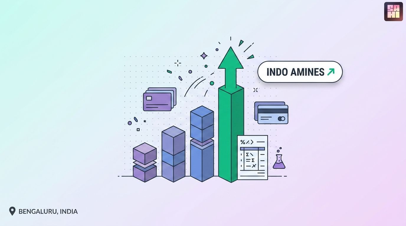Indo Amines Q4 Net Profit Jumps 72% to ₹20.5 Cr as Revenue Rises to ₹320 Cr