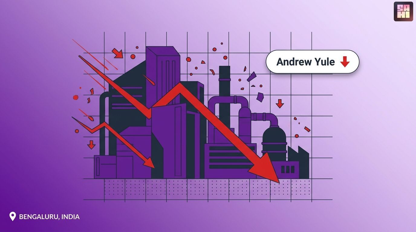 Andrew Yule Q4 Net Loss Surges 248% to ₹42.9 Cr as Revenue Slumps 6%
