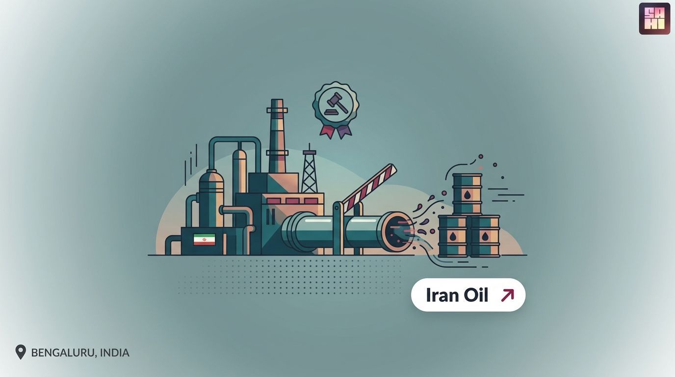 US waives Iran oil sanctions temporarily as negotiation text targets 1 ...